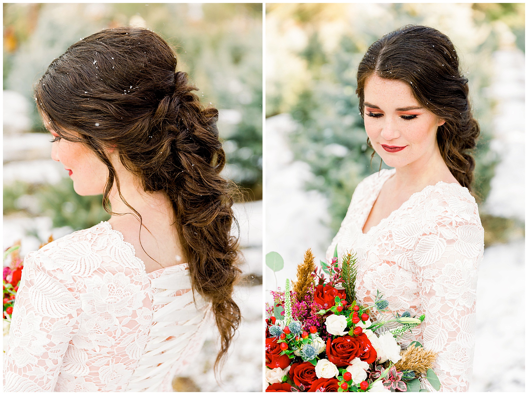 Alpine Tree Farm Bridal Session | Tia & Ryan | Heather Smith Photography